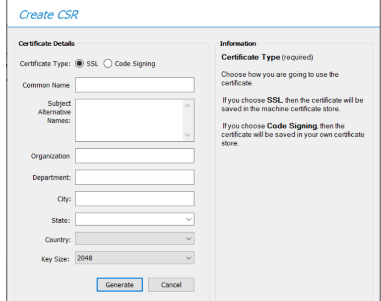 DigiCert: Regenerate Certificate Signing Request (CSR) from Windows ...